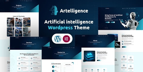 Artelligence | AI & Robotics WordPress Theme by designingmedia | ThemeForest